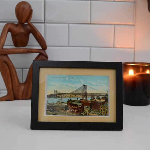 Accents | Framed Lithograph Postcard Of Artist Rendering Of ...